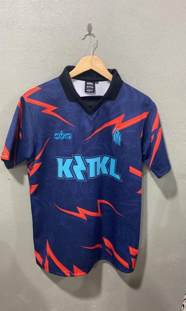 SVG X DDY X KRTKL BLUE JERSEY, Men's Fashion, Tops & Sets, Tshirts ...