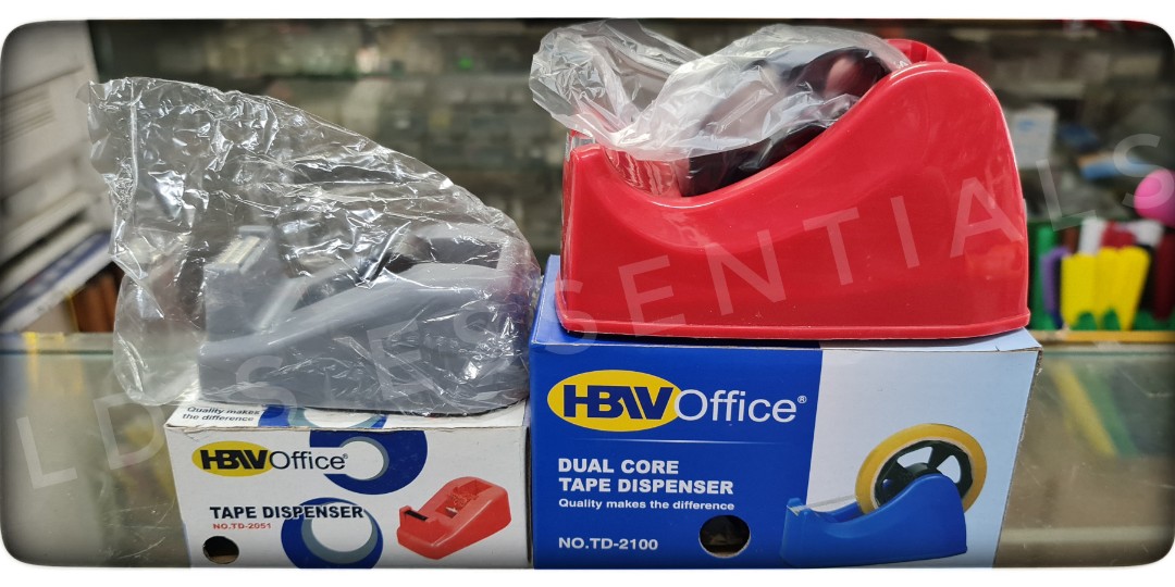 Tape Dispenser HBW OFFICE (SMALL AND BIG), Hobbies & Toys, Stationary ...