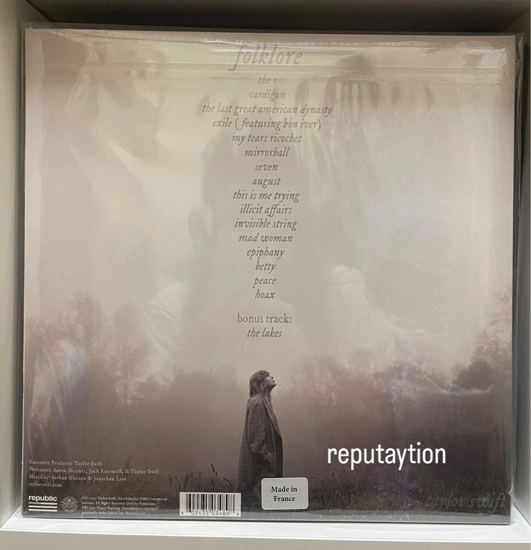 [預訂] Taylor Swift - folklore In The Weeds Version Deluxe Edition Blue ...