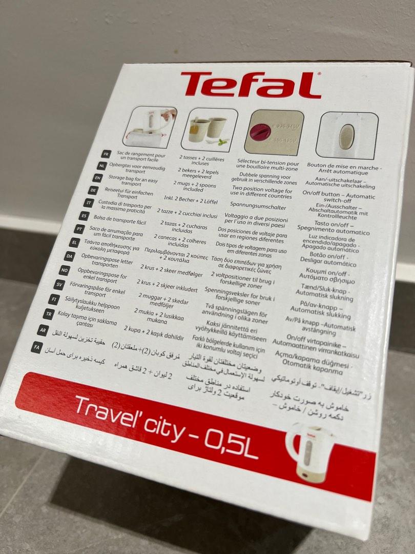 Tefal Travel City Kettle, TV & Home Appliances, Kitchen Appliances ...