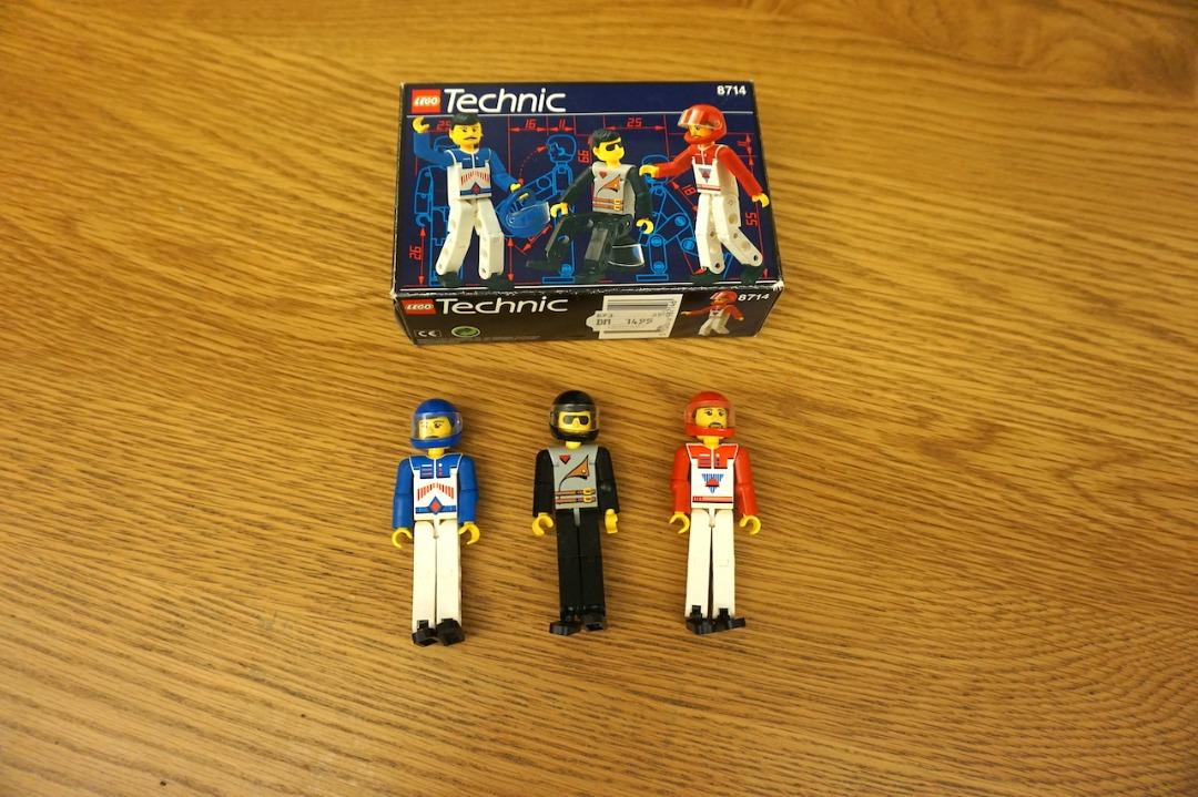 The LEGO Technic team - mini figure set 8714, Hobbies & Toys, Toys ...