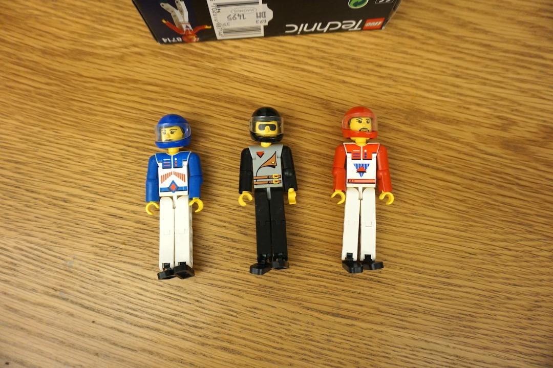 The LEGO Technic team - mini figure set 8714, Hobbies & Toys, Toys ...