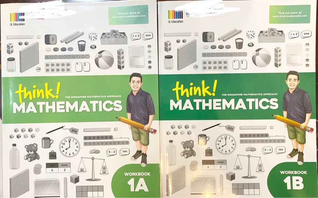 Think Mathematics Workbook 1A and 1B (set), Hobbies & Toys, Books ...