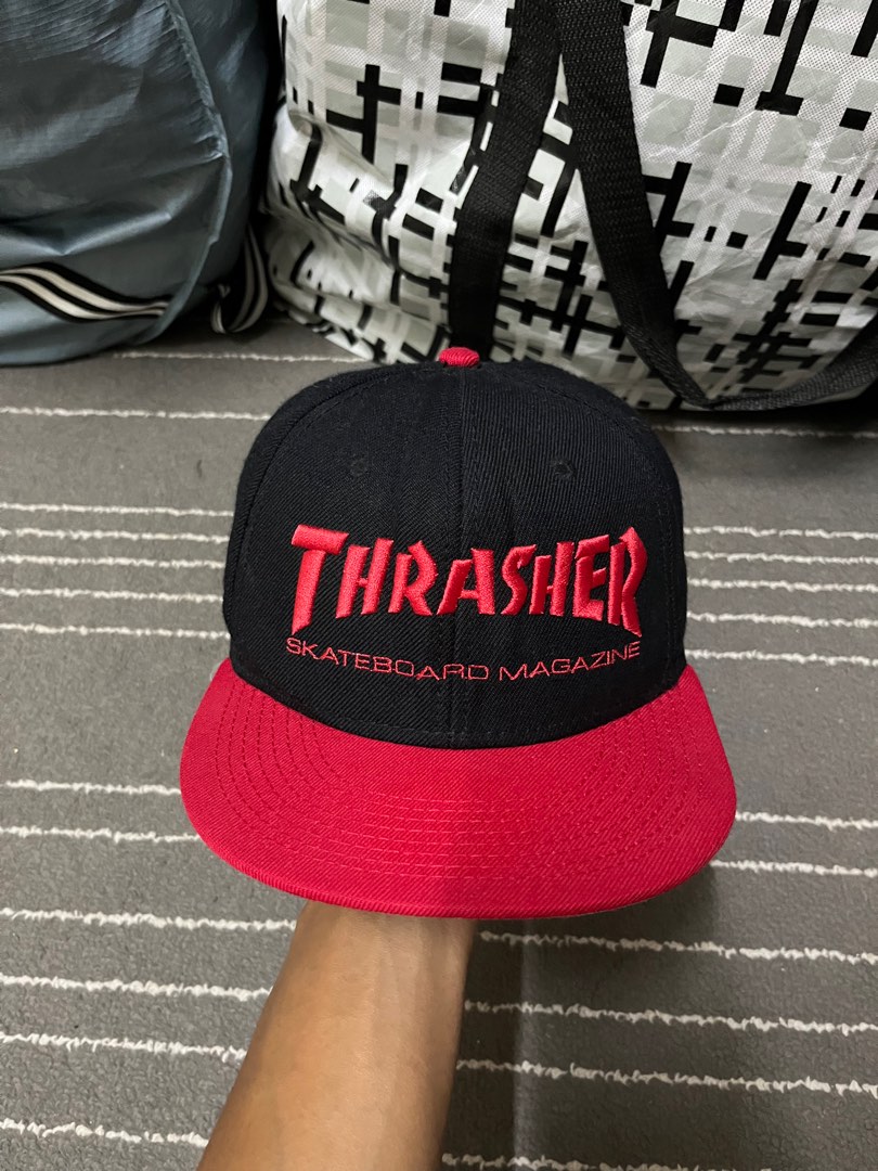 Thrasher snapback cap by otto, Men's Fashion, Watches & Accessories ...