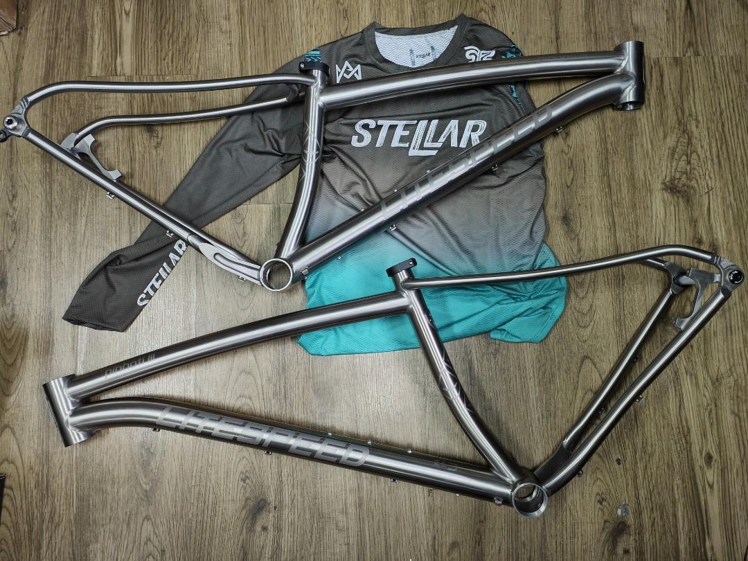 Titanium MTB frame Litespeed Hi-Light Strato, Sports Equipment ...