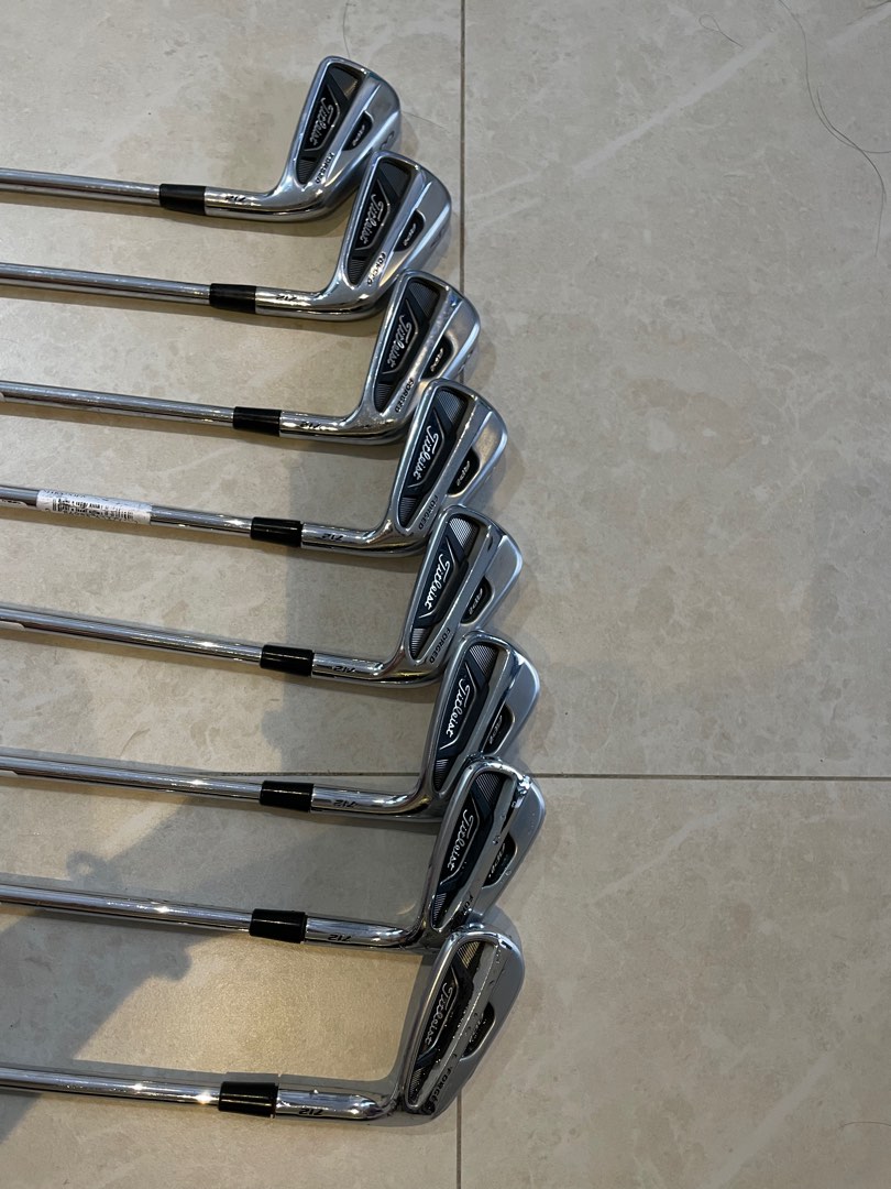 Titlelist 712 AP2 iron set, Sports Equipment, Sports & Games, Golf on ...