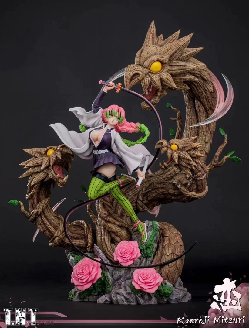 TNT Mitsuri Kanroji Demon Slayer Kimetsu no yaiba, Hobbies & Toys ...