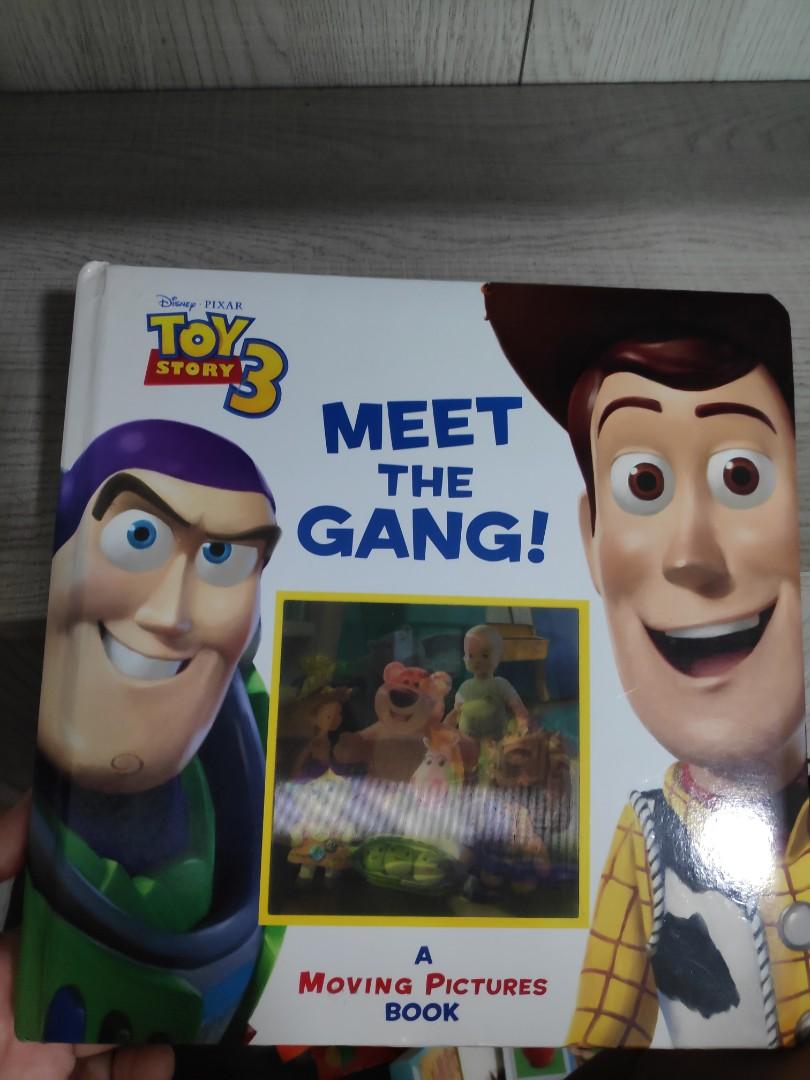 Toy Story Meet The Gang! A moving pictures book, Hobbies & Toys, Books ...