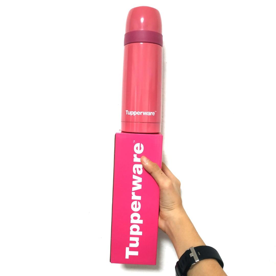 Tupperware 350 ml Hot or Cold Stainless Steel Thermal Flask Tumbler ...