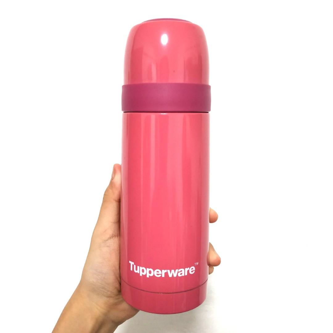 Tupperware 350 ml Hot or Cold Stainless Steel Thermal Flask Tumbler ...