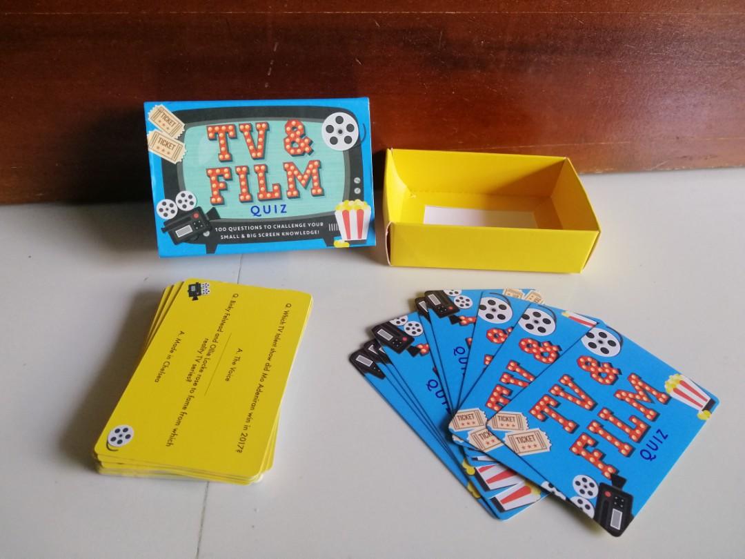 TV & Film Quiz card Game (Complete), Hobbies & Toys, Toys & Games on ...