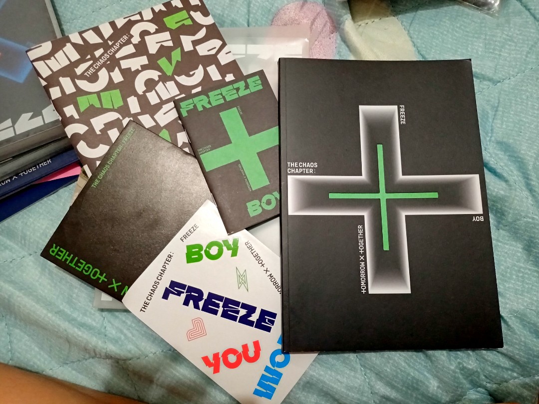 TXT TCC: FREEZE UNSEALED ALBUM, Hobbies & Toys, Memorabilia ...