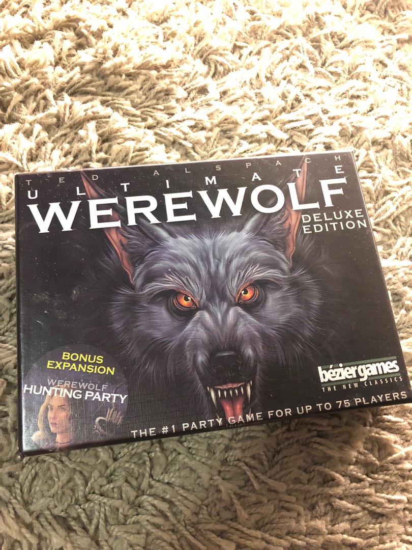 Ultimate Werewolf - Deluxe Edition, Hobbies & Toys, Toys & Games on ...