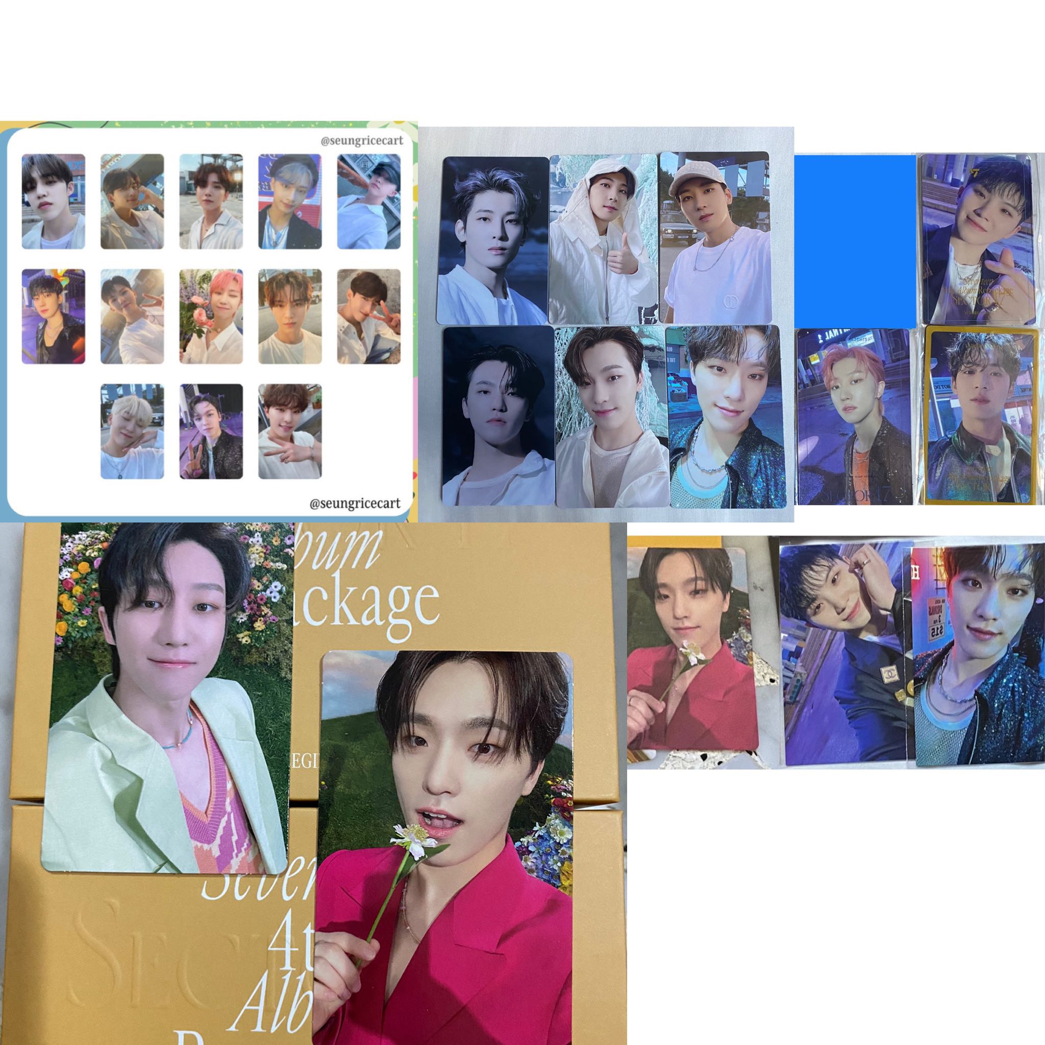 [updated 26/8/22] WTS/WTT seventeen sector 17 album kit weverse (/aladin) fansign pc scoups ...