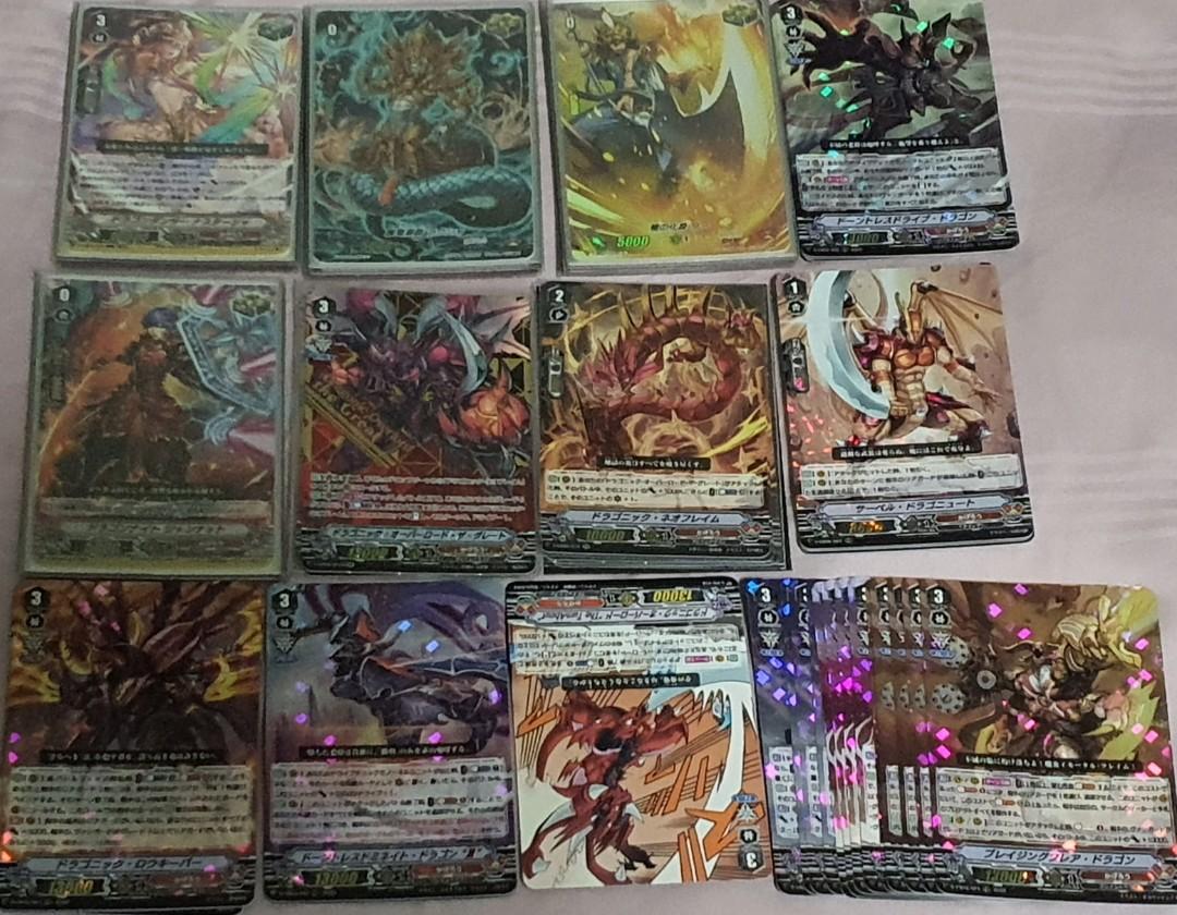Vanguard-High Rarity Overlord V Deck, Hobbies & Toys, Toys & Games on ...