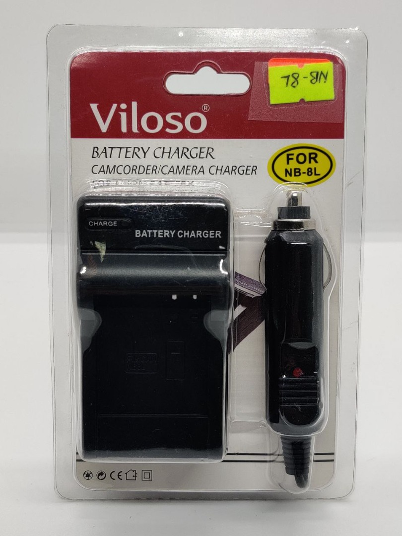 VILOSO NB-8L Battery Charger, Photography, Photography Accessories ...