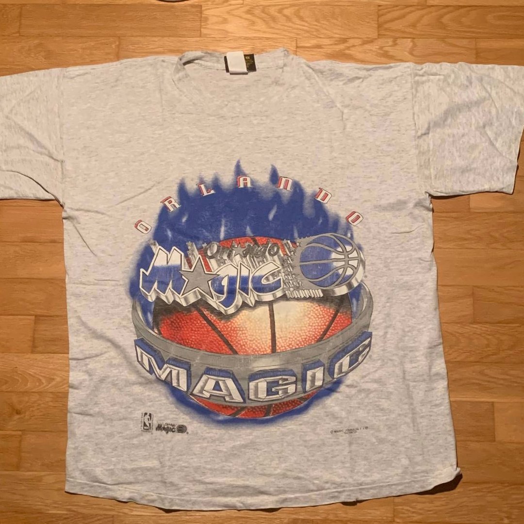 Vintage Orlando Magic Shirt, Men's Fashion, Tops & Sets, Tshirts & Polo ...