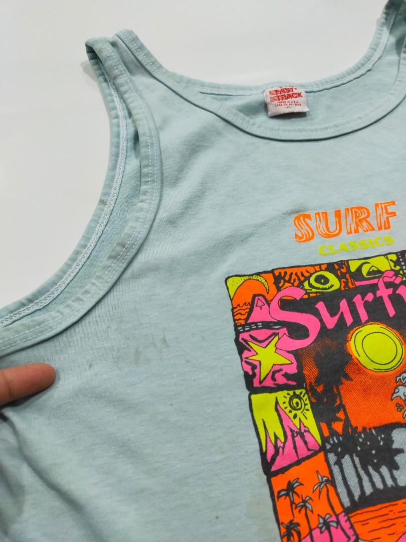 Vintage singlet hawaii, Men's Fashion, Activewear on Carousell