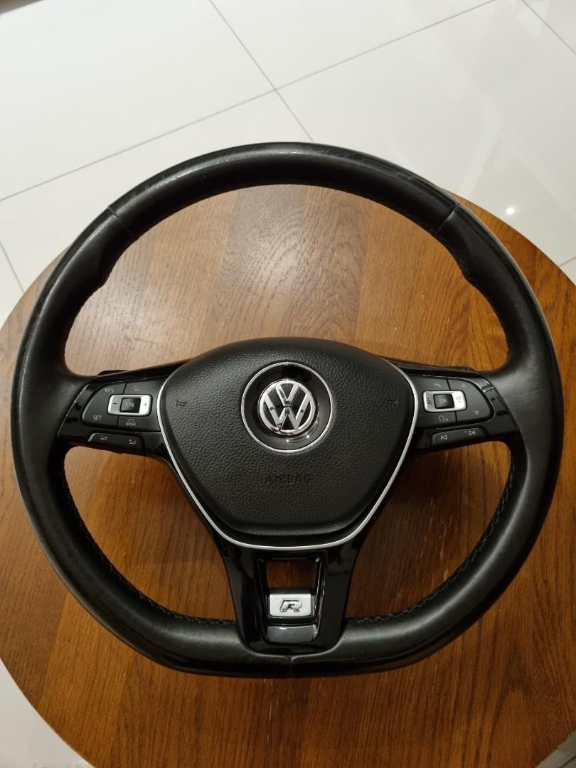 Volkswagen vw mk7 mk7.5 golf tiguan passat mqb steering wheel, Car ...