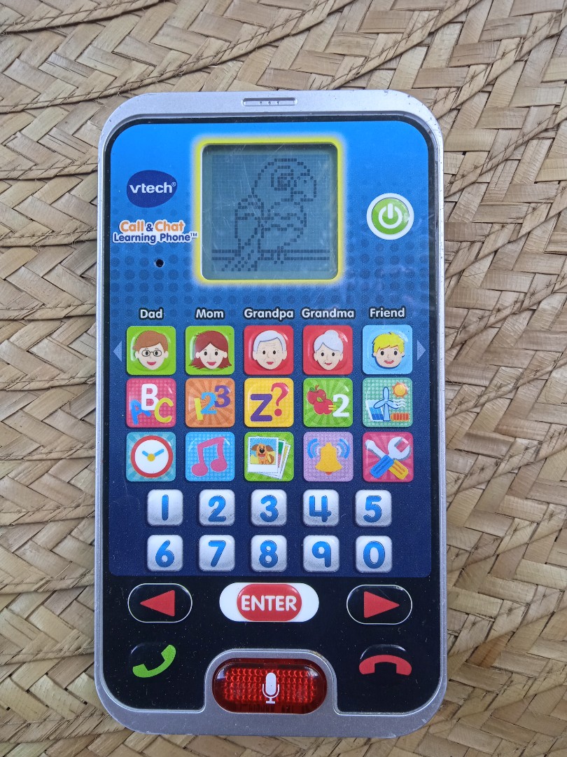 Vtech Call and Chat Learning Phone, Babies & Kids, Infant Playtime on ...