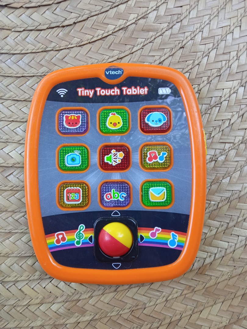 Vtech Tiny Touch Tablet, Babies & Kids, Infant Playtime on Carousell