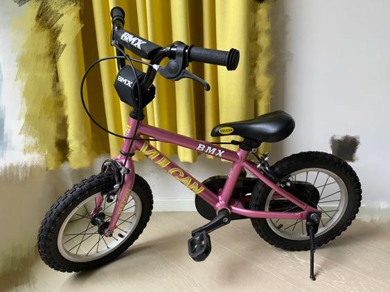 VULCAN 14吋 BMX 兒童單車, 運動產品, 單車及配件, 單車 - Carousell