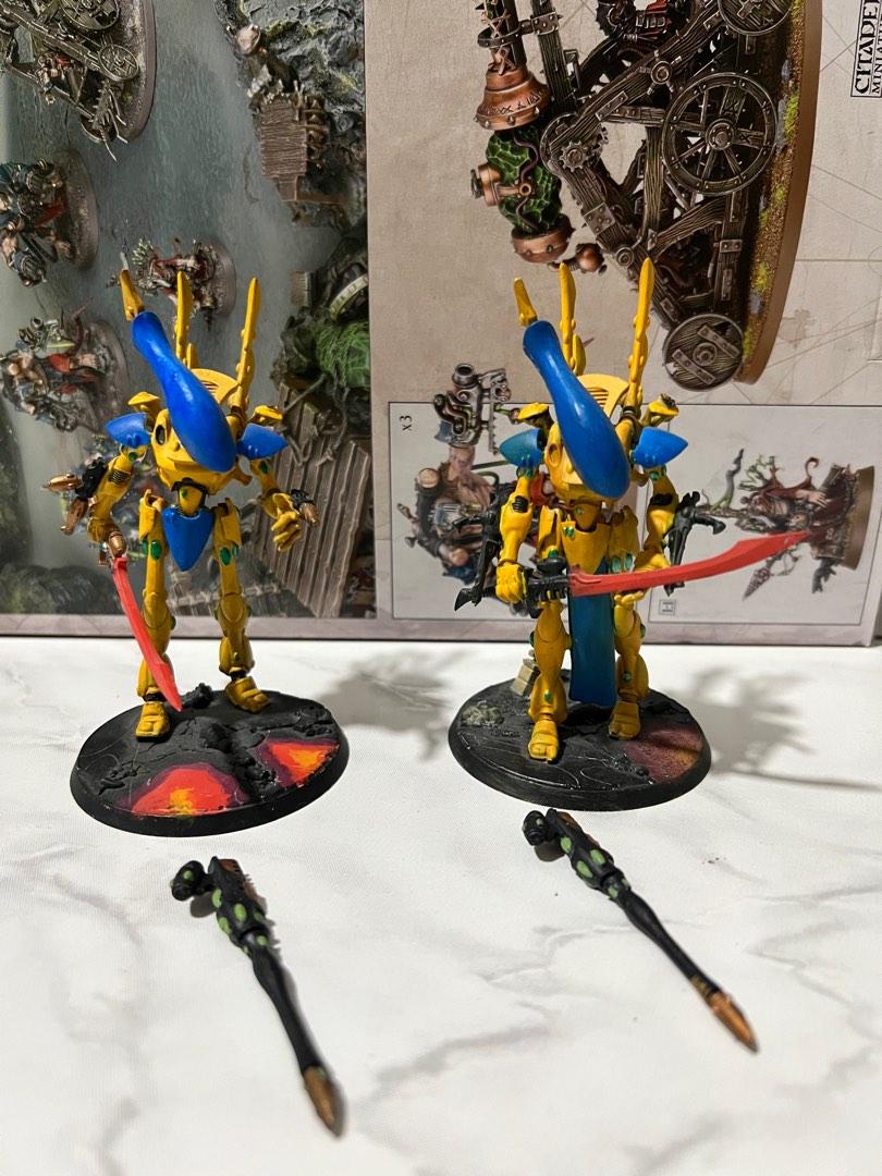 Warhammer 40K Eldar Aeldari Wraithlord, Hobbies & Toys, Toys & Games on ...