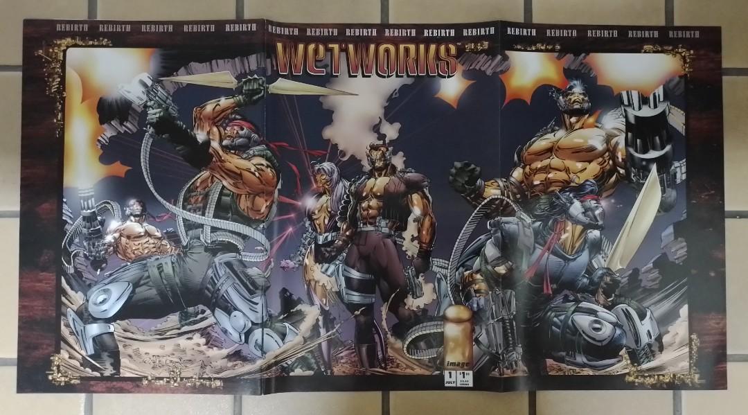 Wetworks #1 ( Whilce Portacio - Cover Art ) Image Comics, Hobbies & Toys, Books & Magazines ...