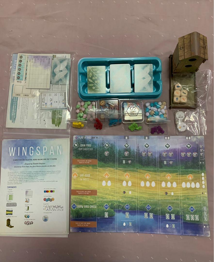 Wingspan Boardgame (Authentic), Hobbies & Toys, Toys & Games on Carousell