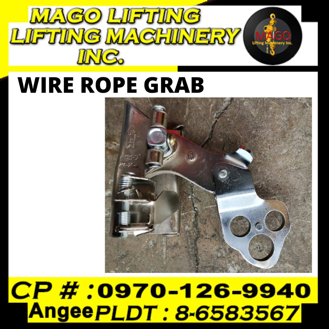 Wire Rope Grab (8mm), Commercial & Industrial, Construction Tools ...