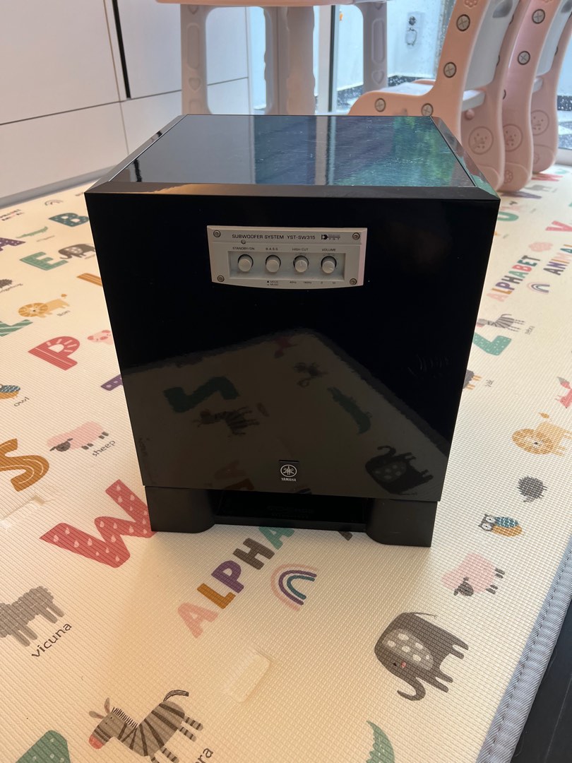 Yamaha YST-SW315 subwoofer, TV & Home Appliances, TV & Entertainment ...
