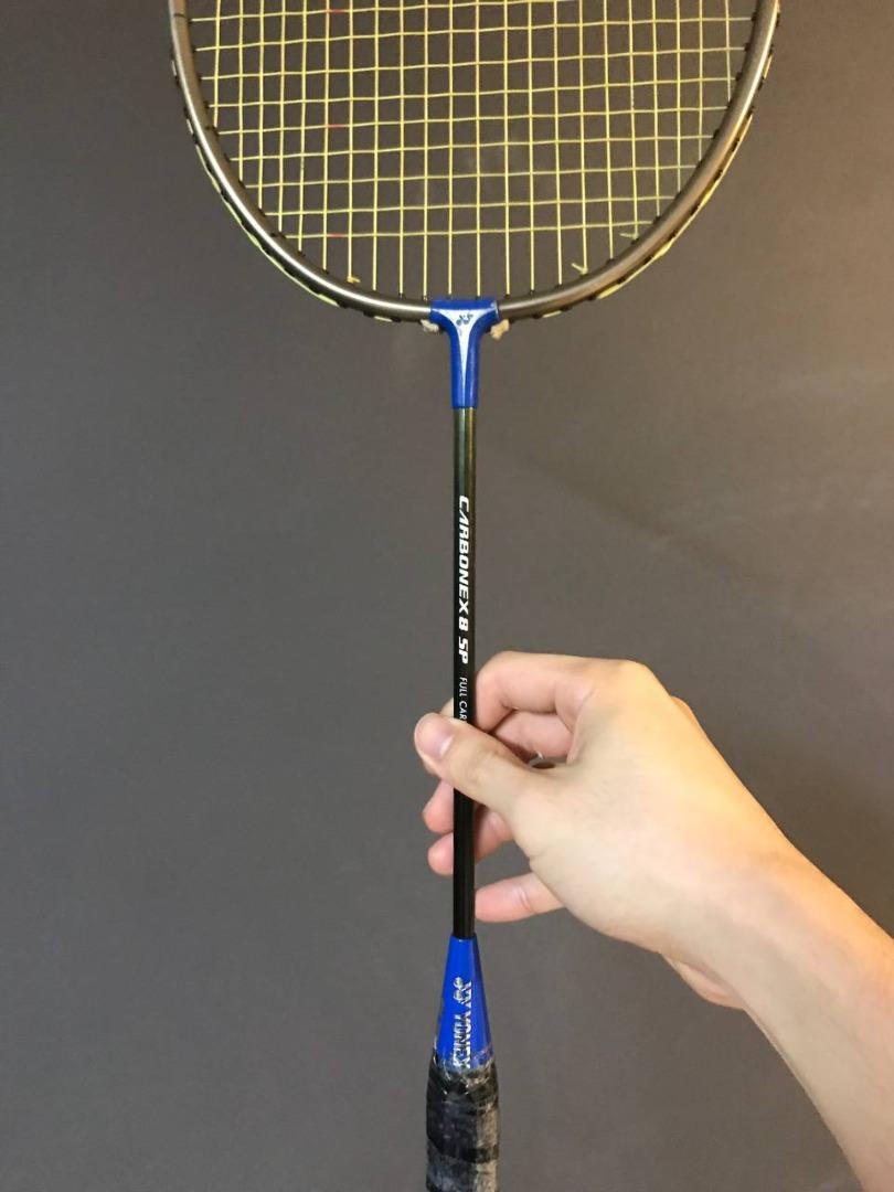 Yonex Carbonex 8 SP Badminton Racket, Sports Equipment, Sports & Games, Racket & Ball Sports on ...