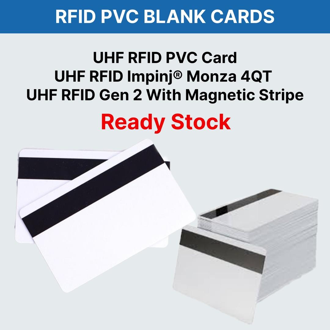 Zebra UHF RFID Cards 100pcs/pack - Access Card, Identification Card ...