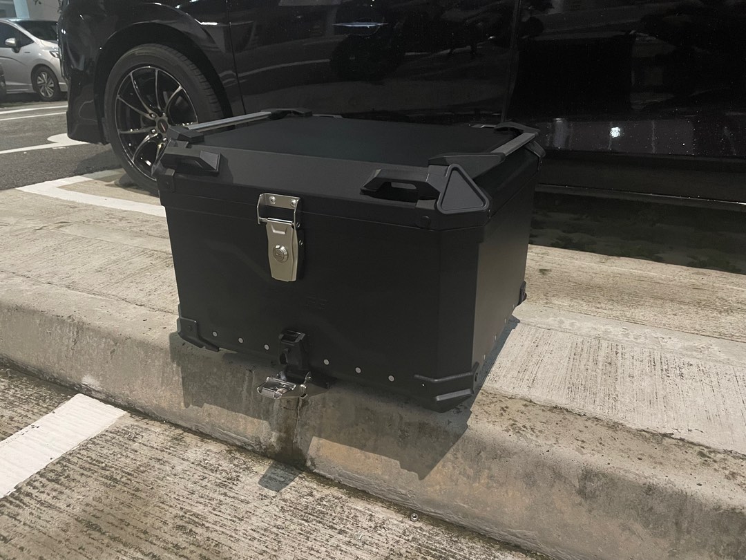 Zedge Aluminium box, Motorcycles, Motorcycle Accessories on Carousell