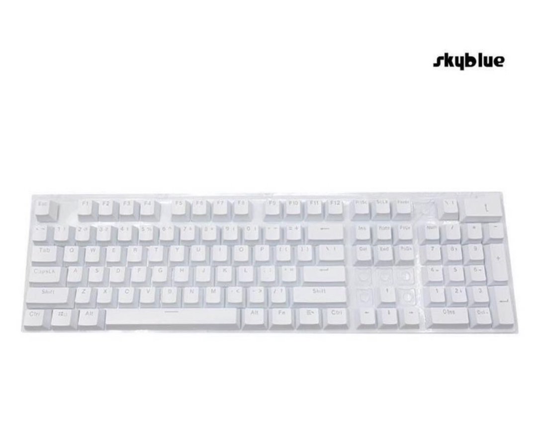 104pcs Universal Ergonomic Backlit Key Caps for Mechanical Keyboard ...