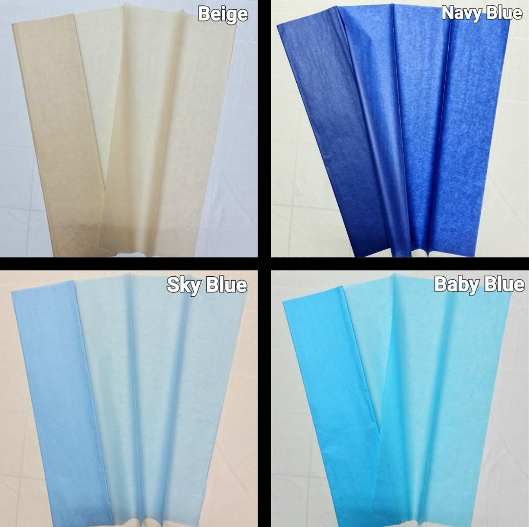 {10 Sheets Pack} Wrapping Paper | Color Tissue Wrapper | Silk Wrapper ...