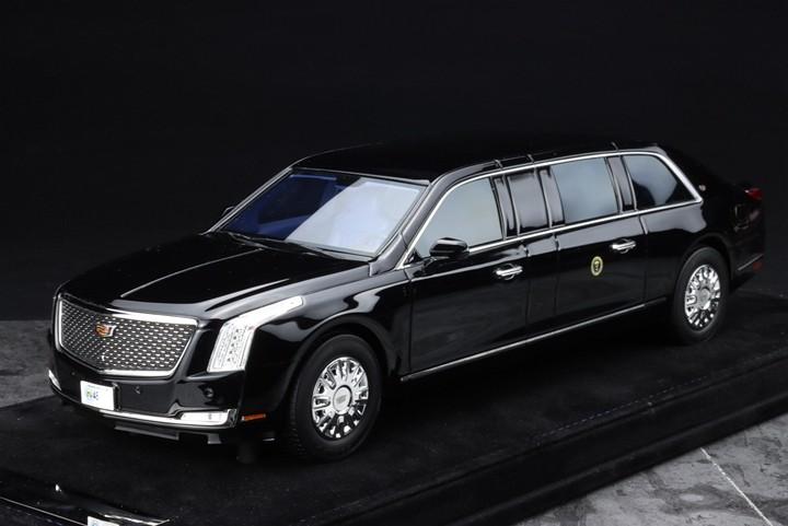 1:18 1/18 MotorHelix MH Cadillac President Limousine display model car ...