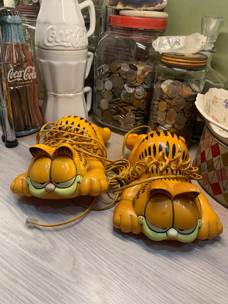 [11 UPLD 053] Garfield Push Button Phones, Hobbies & Toys, Memorabilia ...