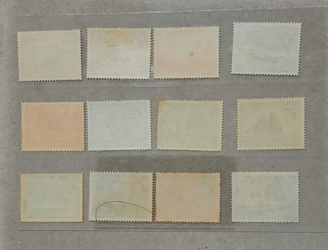 1955 Singapore QE2 Ship Design Definitive to 50c Mint, Hobbies & Toys ...