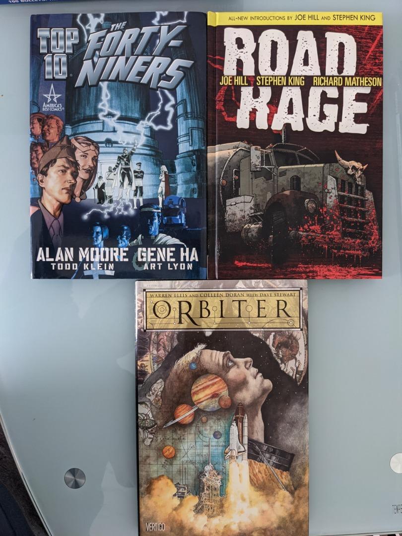 17 TPB and HC Lot Batman Wolverine Thor Spiderman Moore Morrison Aaron ...