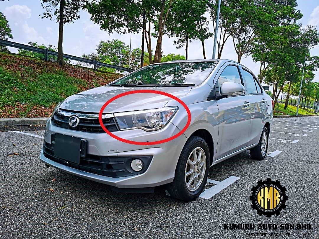 (1 Unit) Premium Quality Headlamp Lampu Besar Depan for Perodua Bezza ...