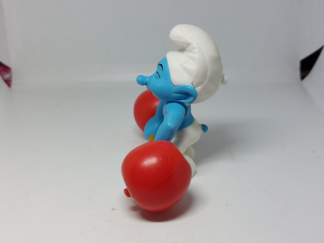 2011 Mcdonald's Happy Meal Smurfs Hefty Smurf With Barble Collectible ...