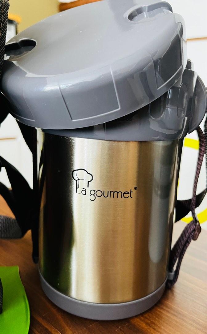 2 sets - La Gourmet 3-tier Food Warmer with carrier, Furniture & Home ...