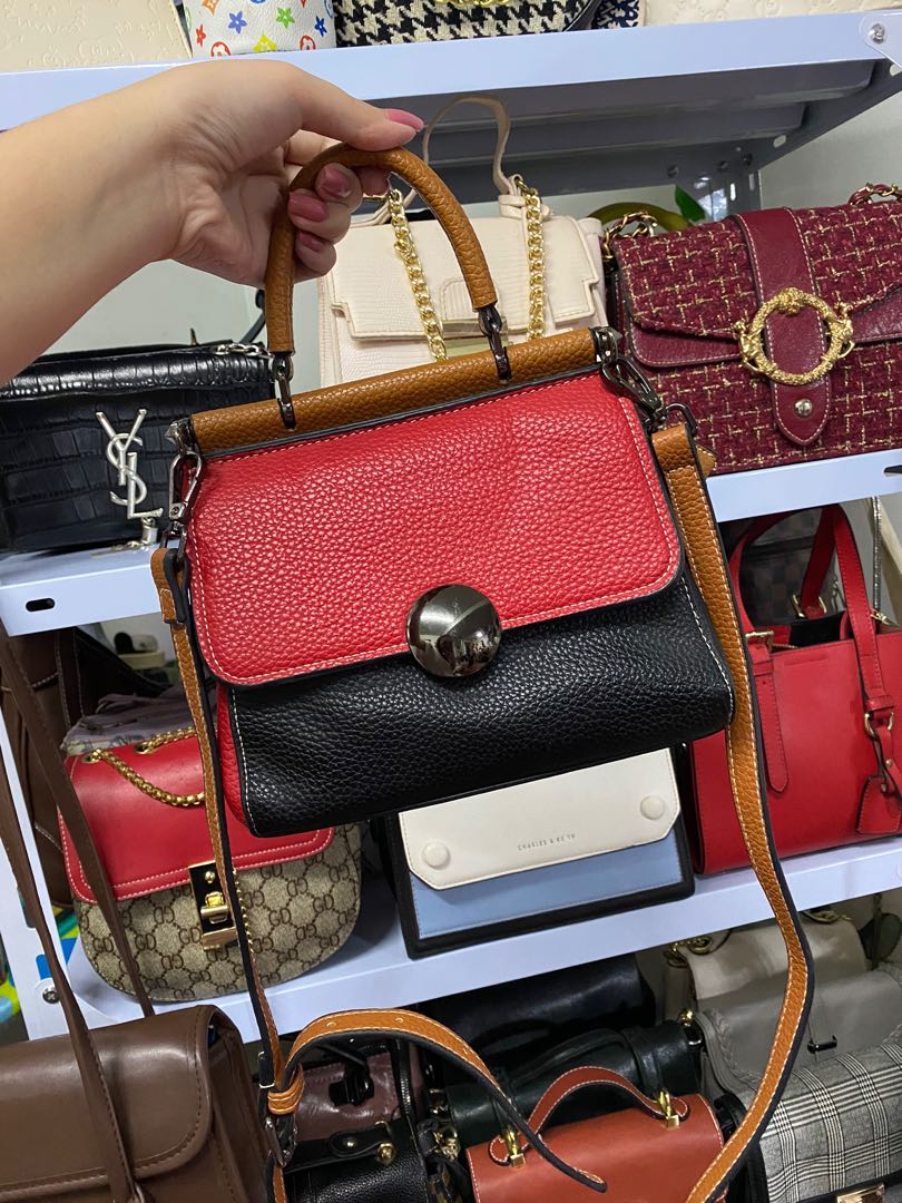 2 way tricolor bag, Women's Fashion, Bags & Wallets, Cross-body Bags on ...