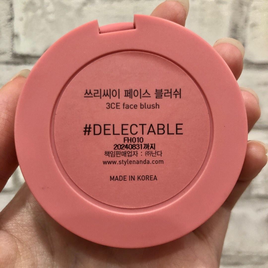 3ce Face Blush - Delectable, Beauty & Personal Care, Face, Makeup on Carousell