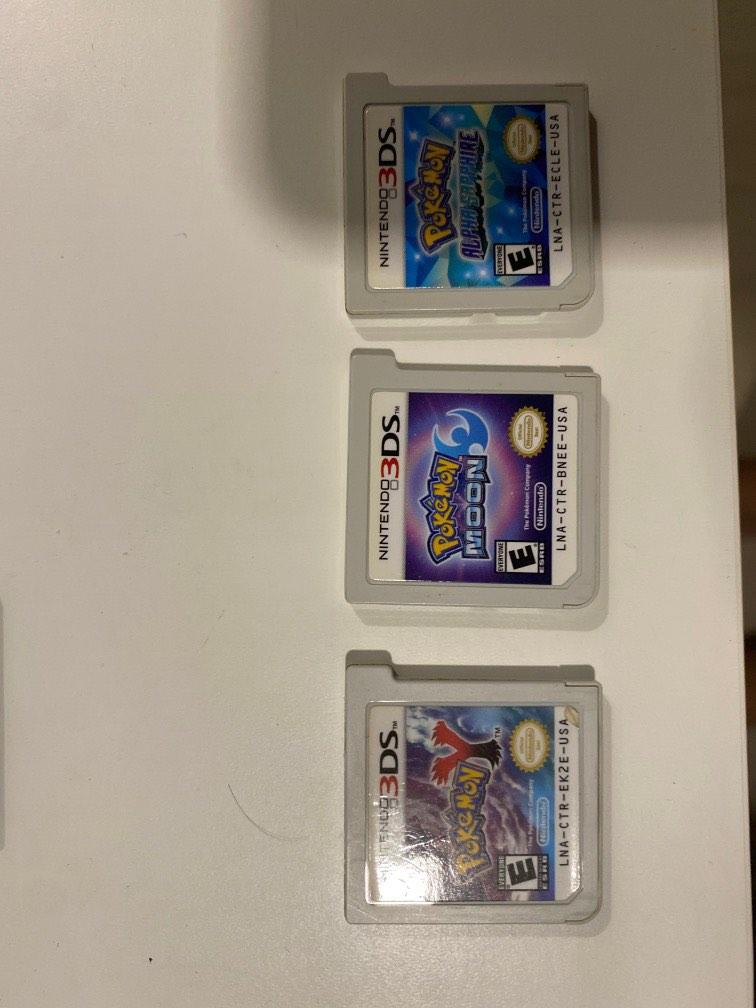 3DS XL - with 3 pokemon gamecards, Video Gaming, Video Game Consoles ...