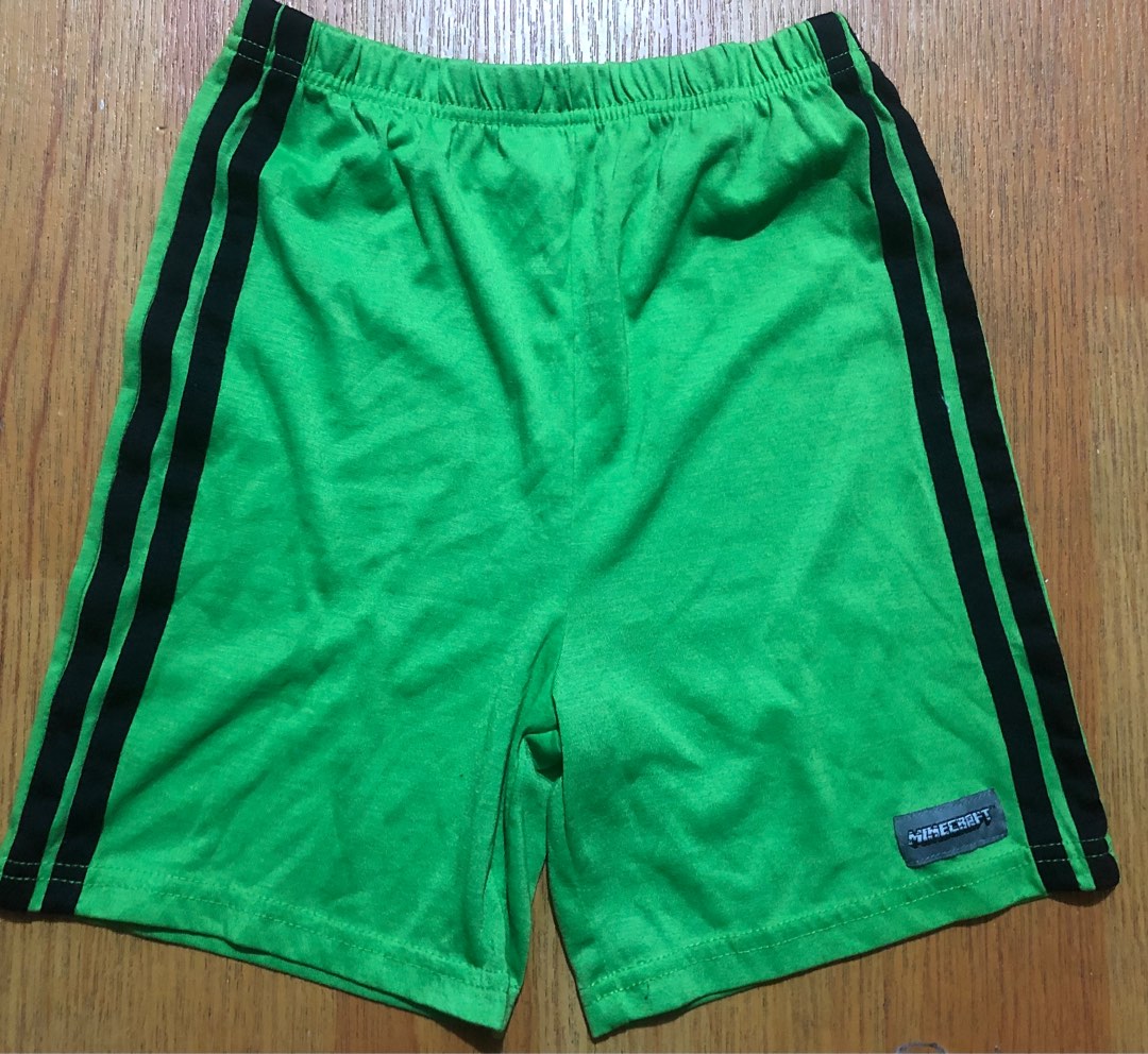 8y Minecraft Short, Babies & Kids, Babies & Kids Fashion on Carousell