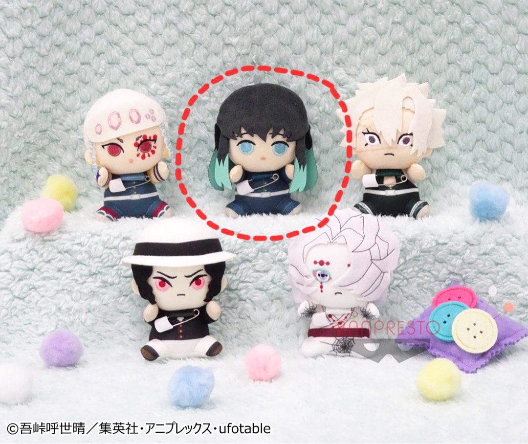 鬼滅之刃 Q版 角色造型公仔 徽章 扣針 vol.3（霞柱 時透無一郎）, 興趣及遊戲, 玩具 & 遊戲類 - Carousell