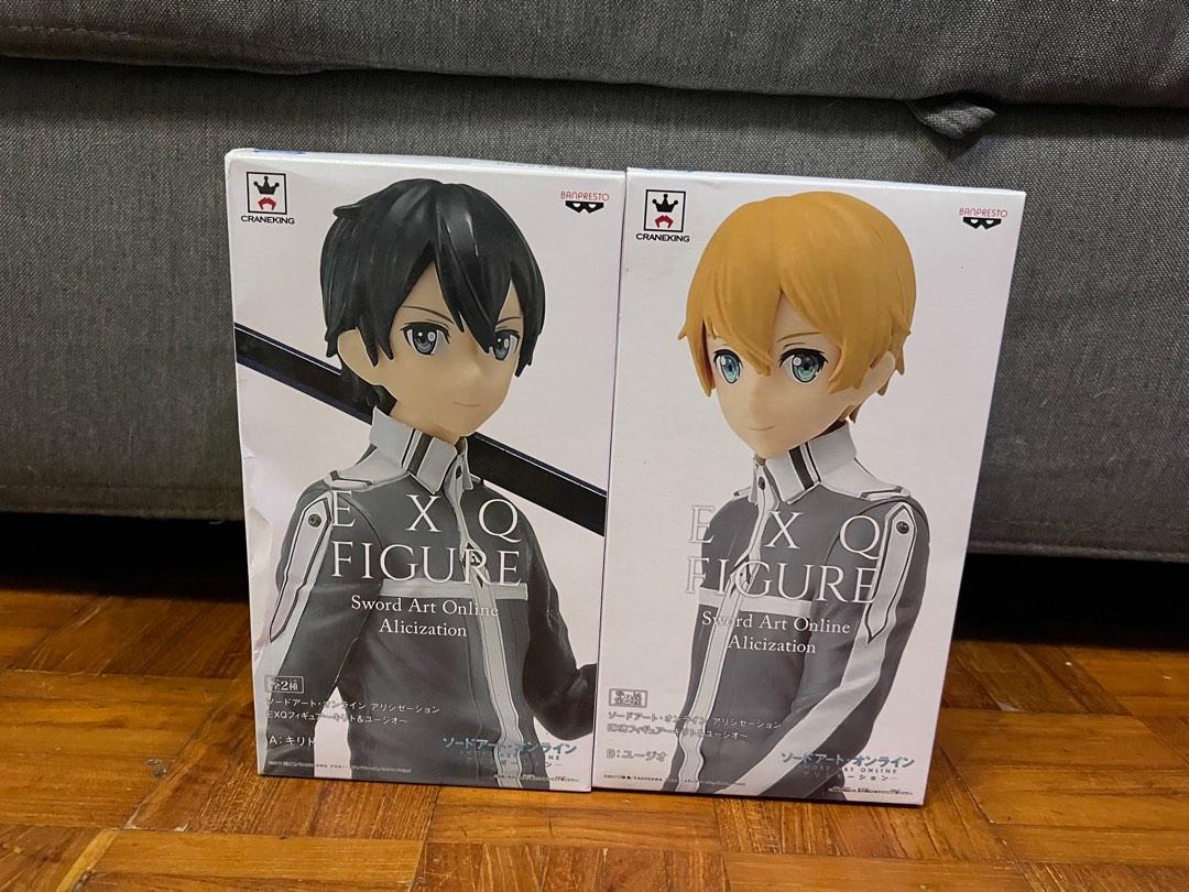 全新刀劍神域 EXQ sao figure, 興趣及遊戲, 玩具 & 遊戲類 - Carousell