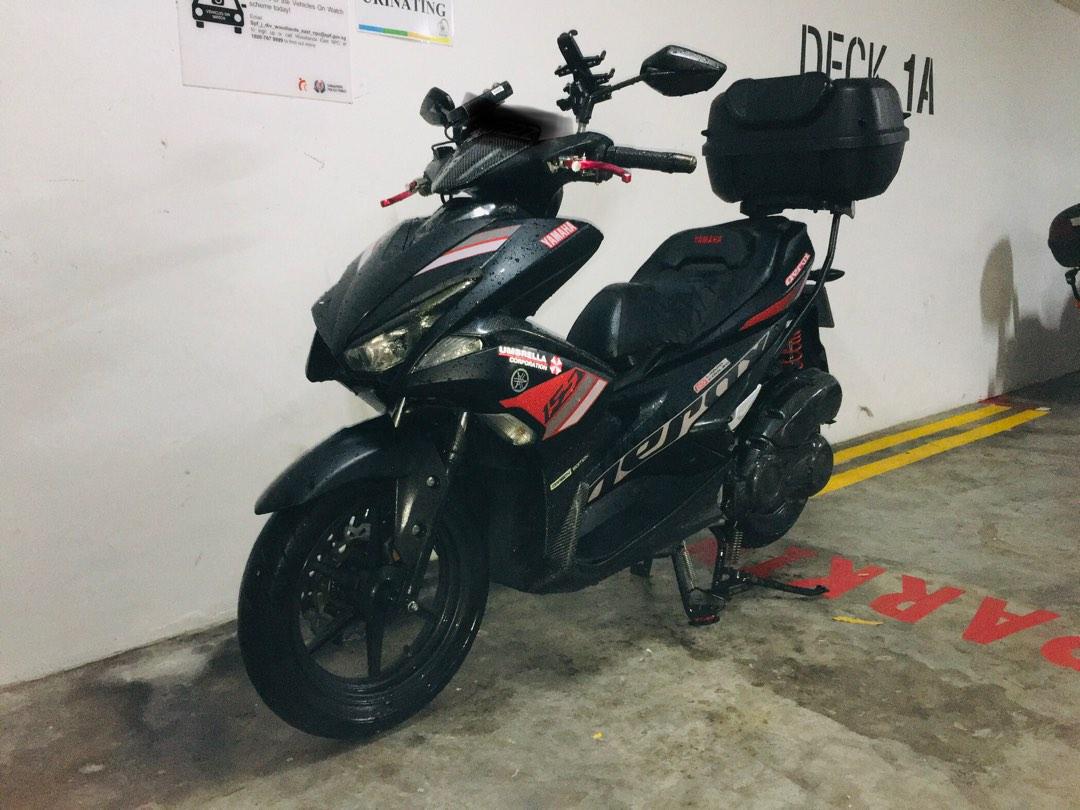 Aerox 155 2019 (Keyless), Motorcycles, Motorcycles for Sale, Class 2B ...